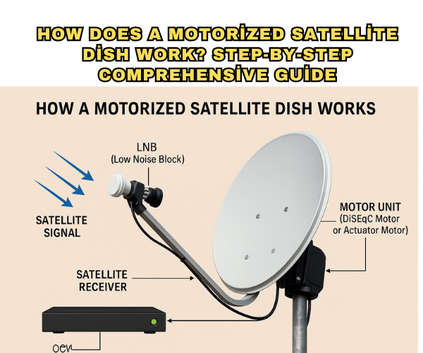 How Does a Motorized Satellite Dish Work? Step-by-Step Comprehensive ...