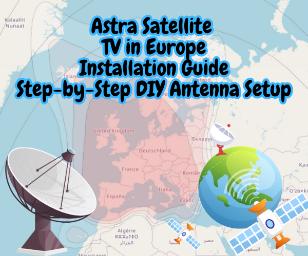 Astra Satellite TV in Europe Installation Guide Step-by-Step DIY Antenna Setup - Satellite Frequency