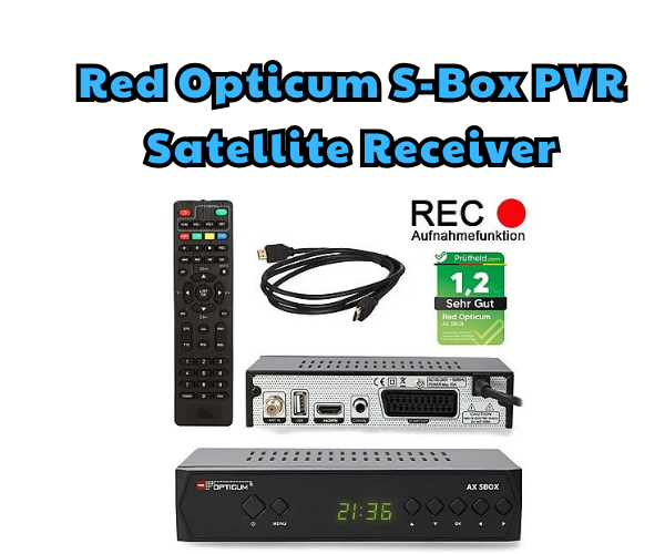 Red Opticum S-Box PVR Satellite Receiver - Satellite Frequency