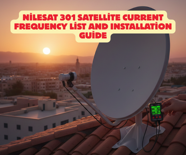 Nilesat 301 Satellite Current Frequency List and Installation Guide ...
