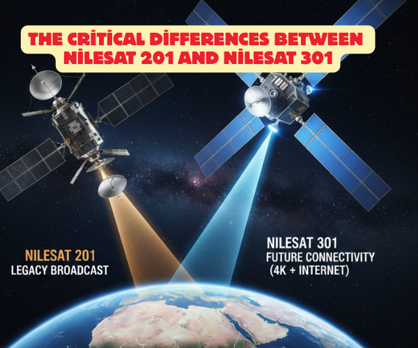 The Critical Differences Between Nilesat 201 and Nilesat 301 ...
