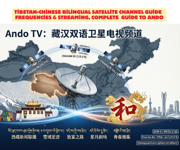 Ando TV Tibetan-Chinese Bilingual Satellite Channel Guide - Satellite ...