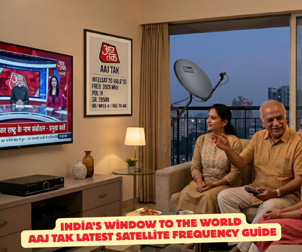 Aaj Tak Latest Satellite Frequency Guide - Satellite Frequency